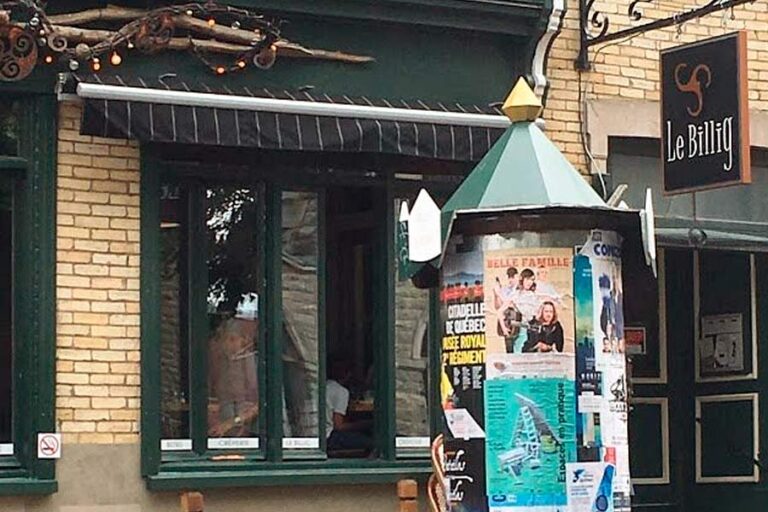 Top 9 French Brasseries and Restaurants in Quebec City